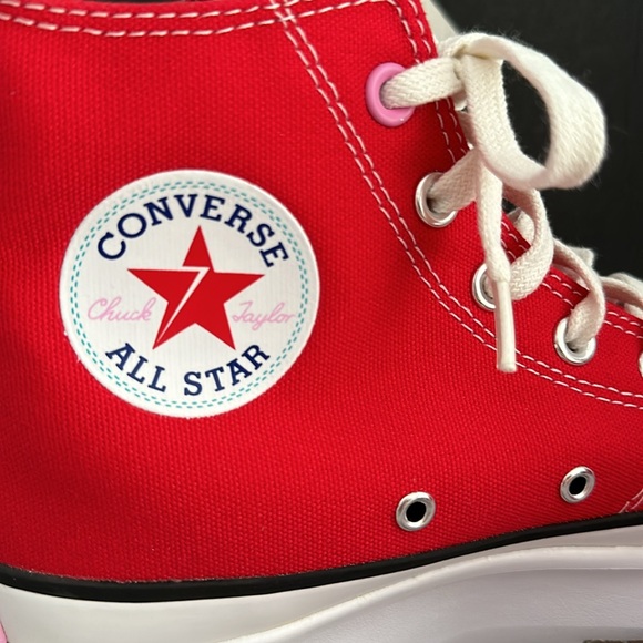Converse | Shoes | Converse Run Star Hike Sneakers Red W Pink New First ...